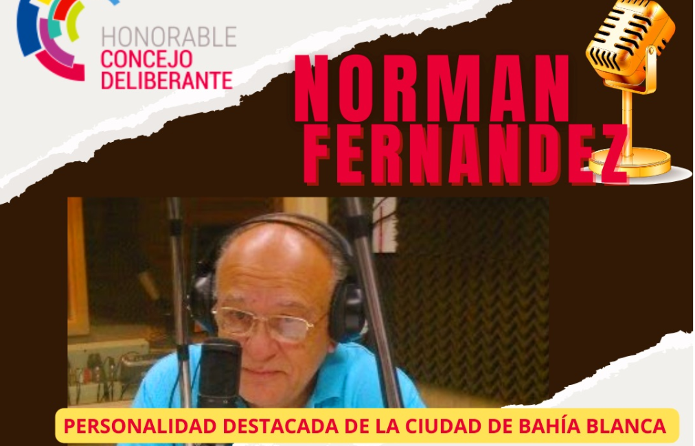 El Concejo Deliberante distinguirá a Norman Fernández como Personalidad ...
